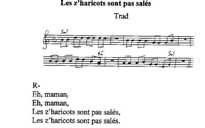 Les z’haricots sont trop salés – SONYA MALABORZA